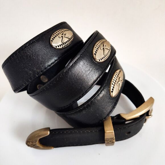Unbranded | Accessories | Vintage Mens Golf Clubs Black Leather Silver ...